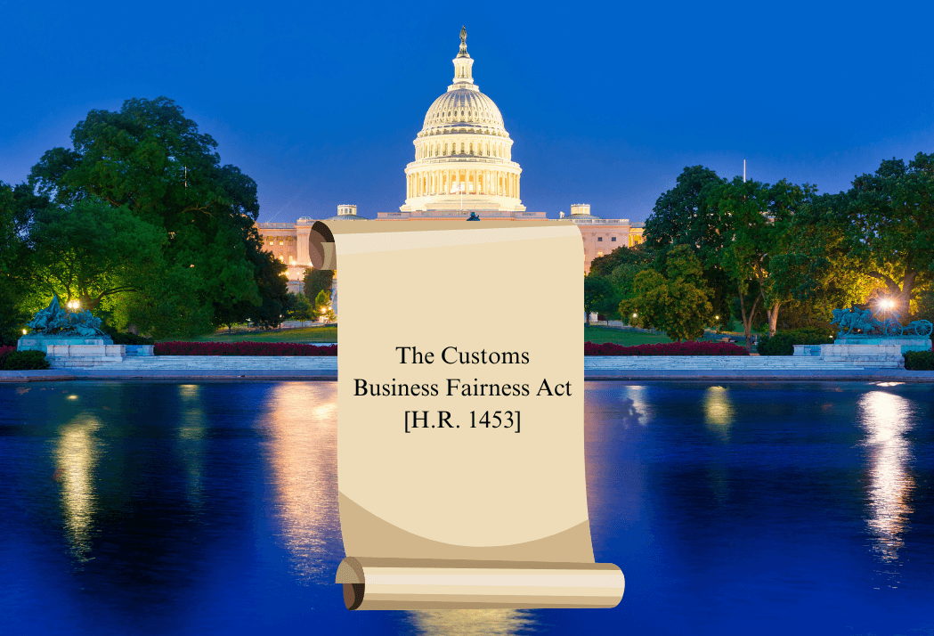 Take Action: Support the Customs Business Fairness Act - GHY International